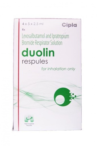 DUOLIN 500mcg/1.25mg Respule 4X5X2.5ml - Aryu Care